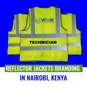 Reflector Jackets branding and printing in Kenya - Asset Tagging ...