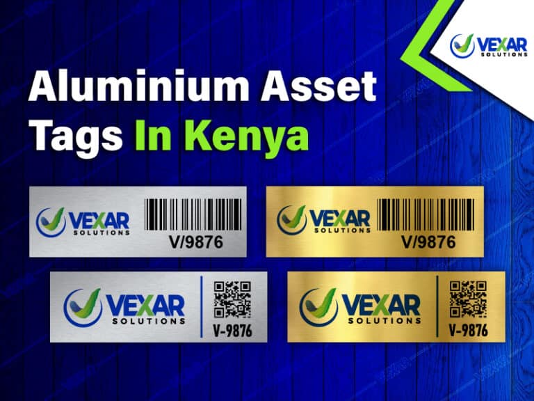 Fixed asset tagging solutions in Kenya. Asset Tags branding Kenya